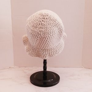 Hand Crafted | Accessories | Neutral Crochet Bucket Beanie | Poshmark